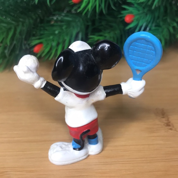 Disney | Toys | Vintage Walt Disney Mickey Mouse Tennis Themed Figure ...